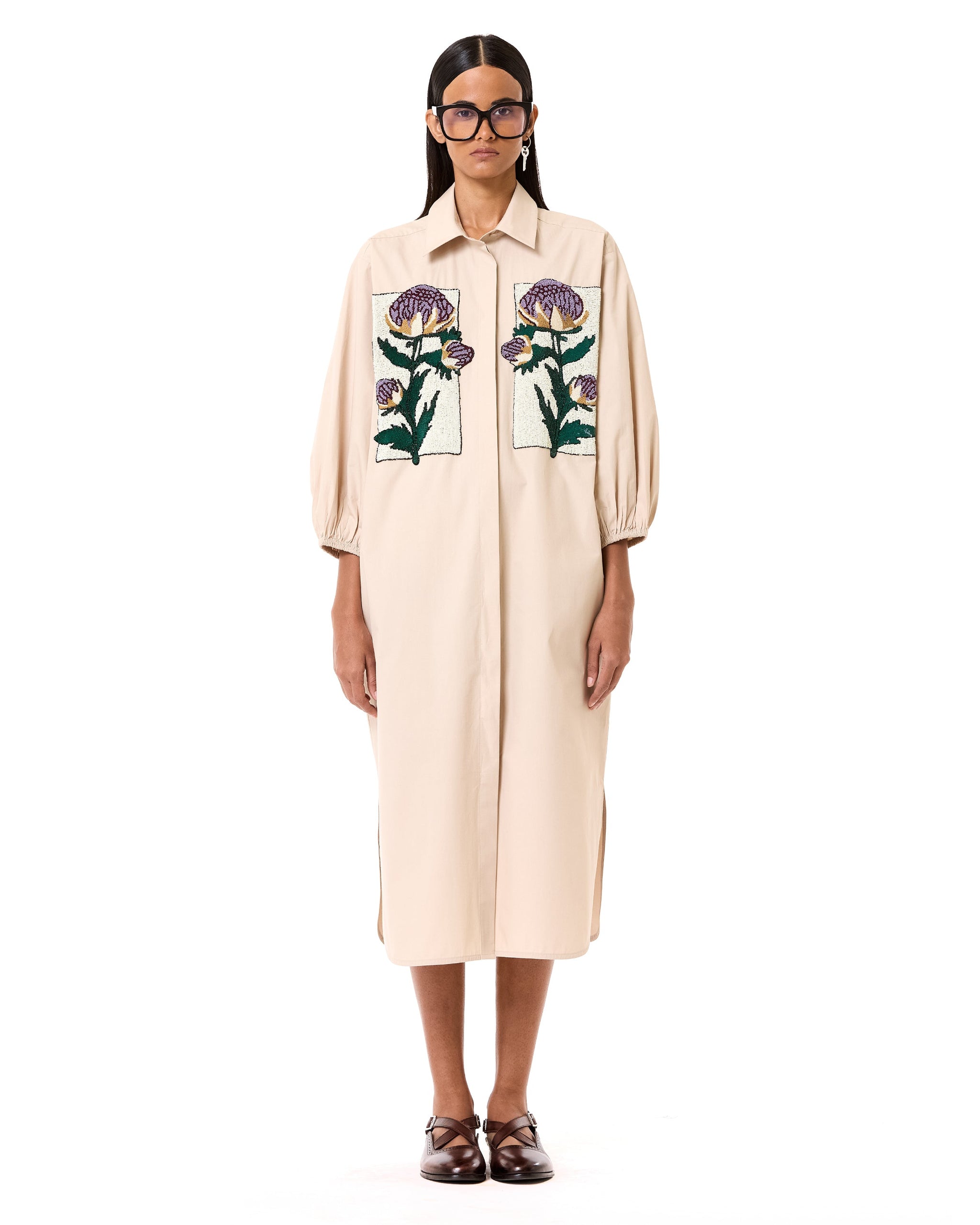Handcrafted Midi Dress